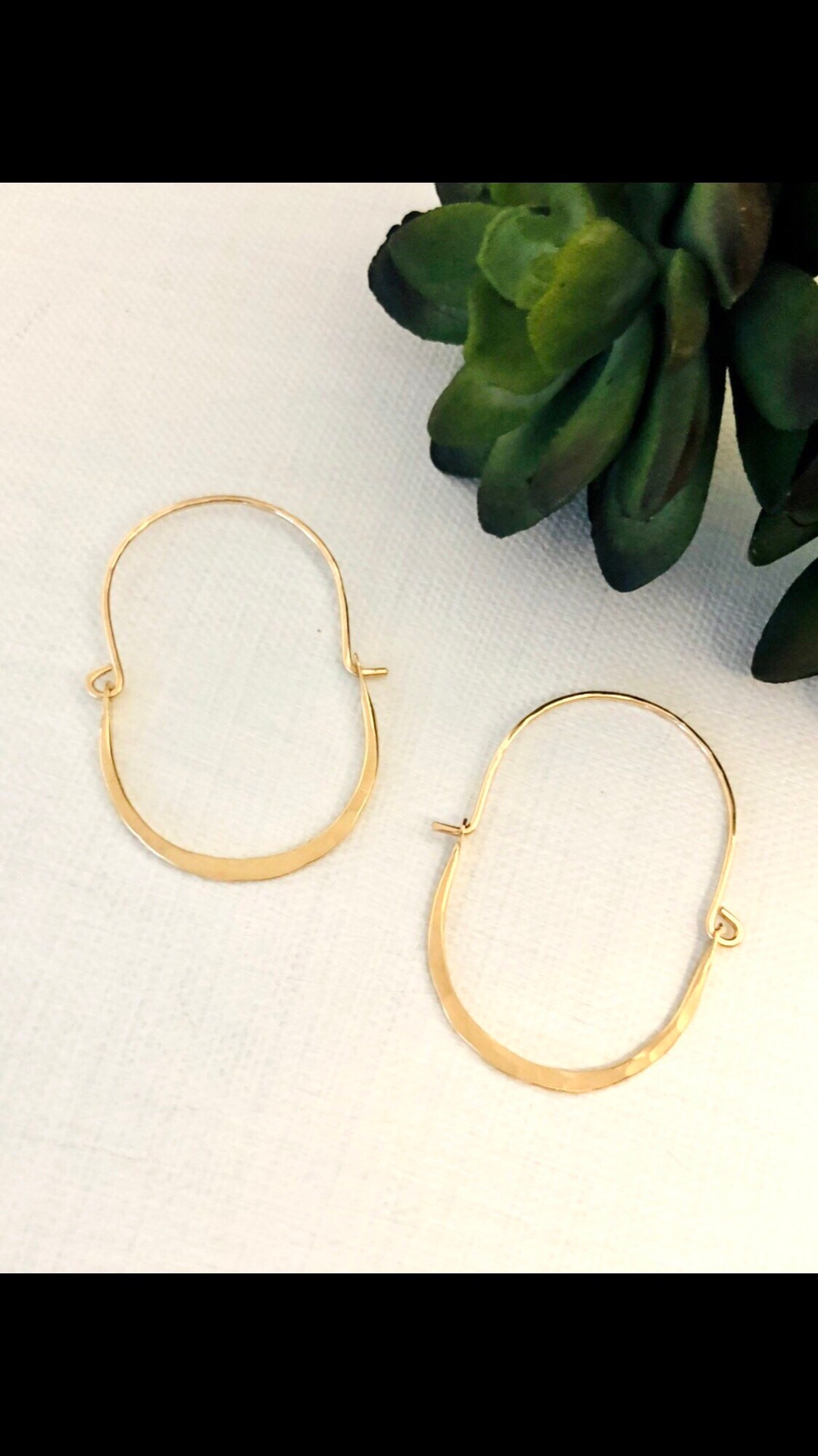 U Shaped Hoops - Etsy