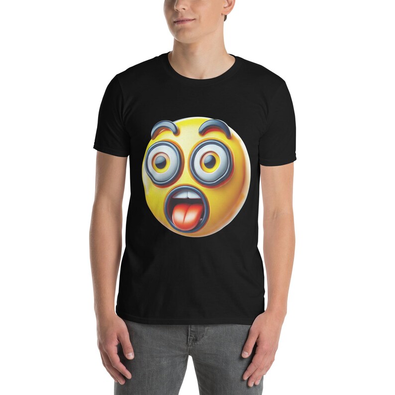 Buggin’ Out Emoji T-shirt: Hilarious Meme Reaction Graphic Tee - Etsy