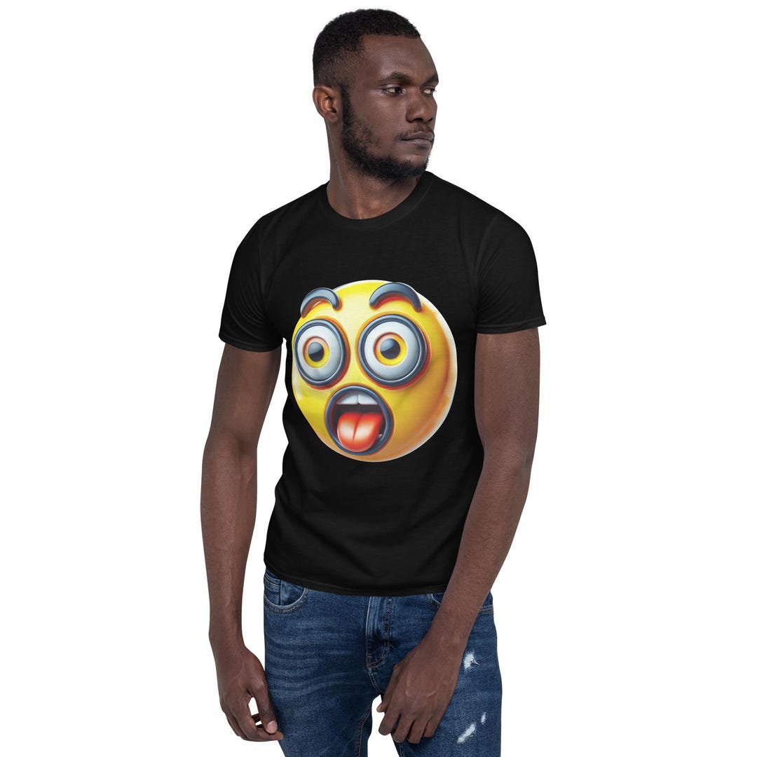 Buggin’ Out Emoji T-shirt: Hilarious Meme Reaction Graphic Tee - Etsy