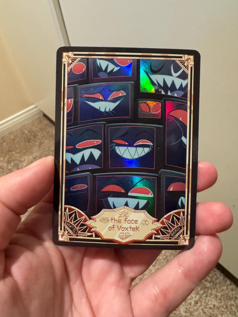 The Face of Voxtek Card - Etsy