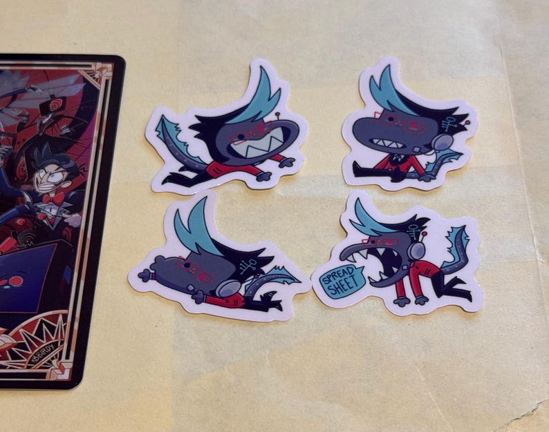 Ethan Sticker Pack! (4 1.5” Transparent Stickers) - Etsy