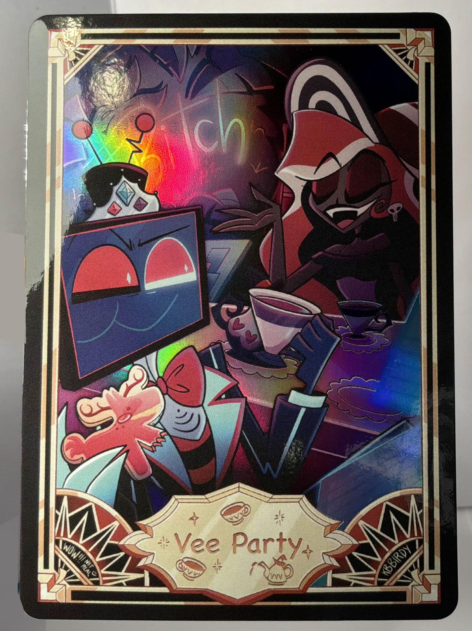 Vee Party Card - Etsy