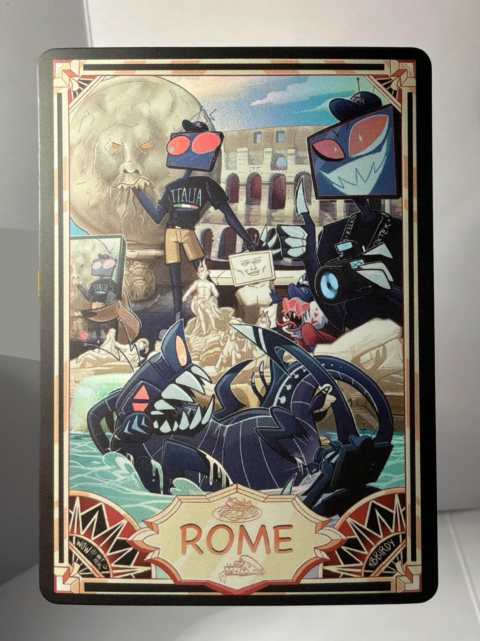 ROME Card - Etsy