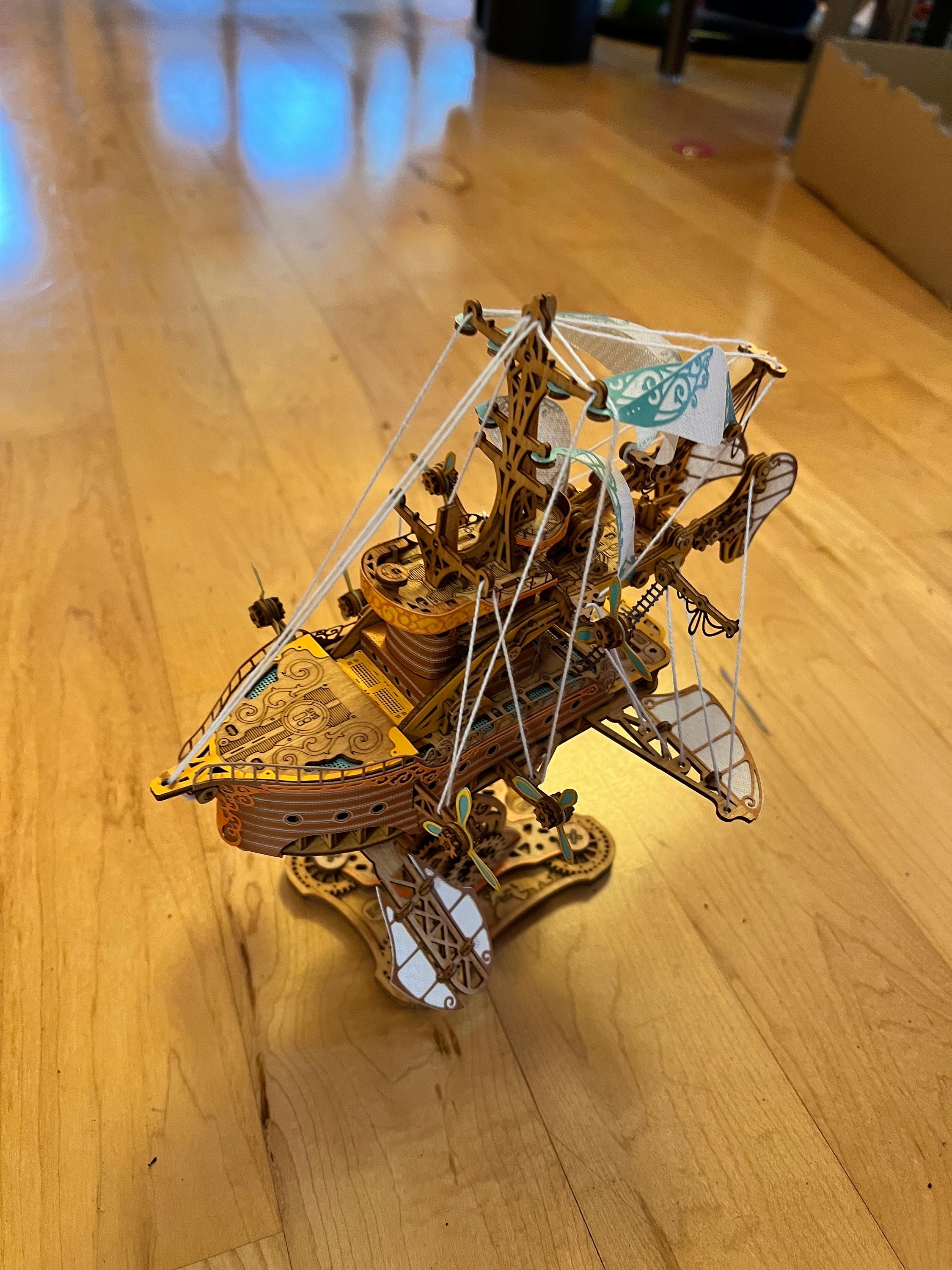Ship Model, About 7” Tall and Long, 4” Wide - Etsy