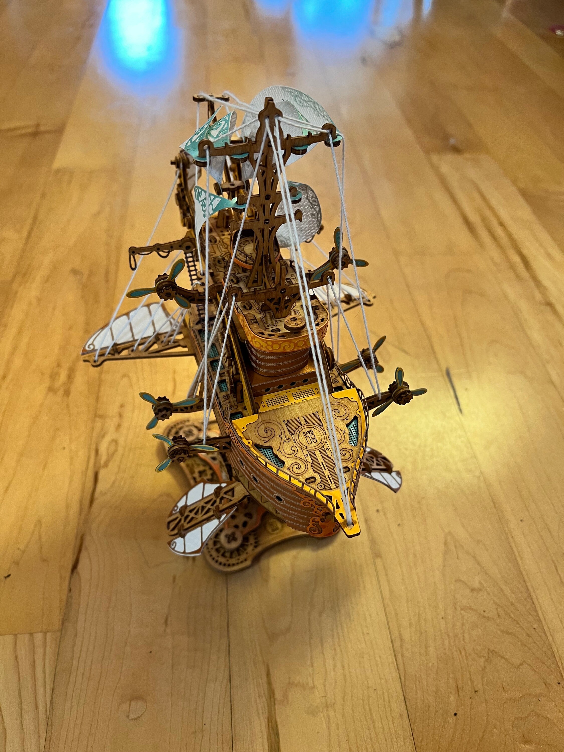 Ship Model, About 7” Tall and Long, 4” Wide - Etsy