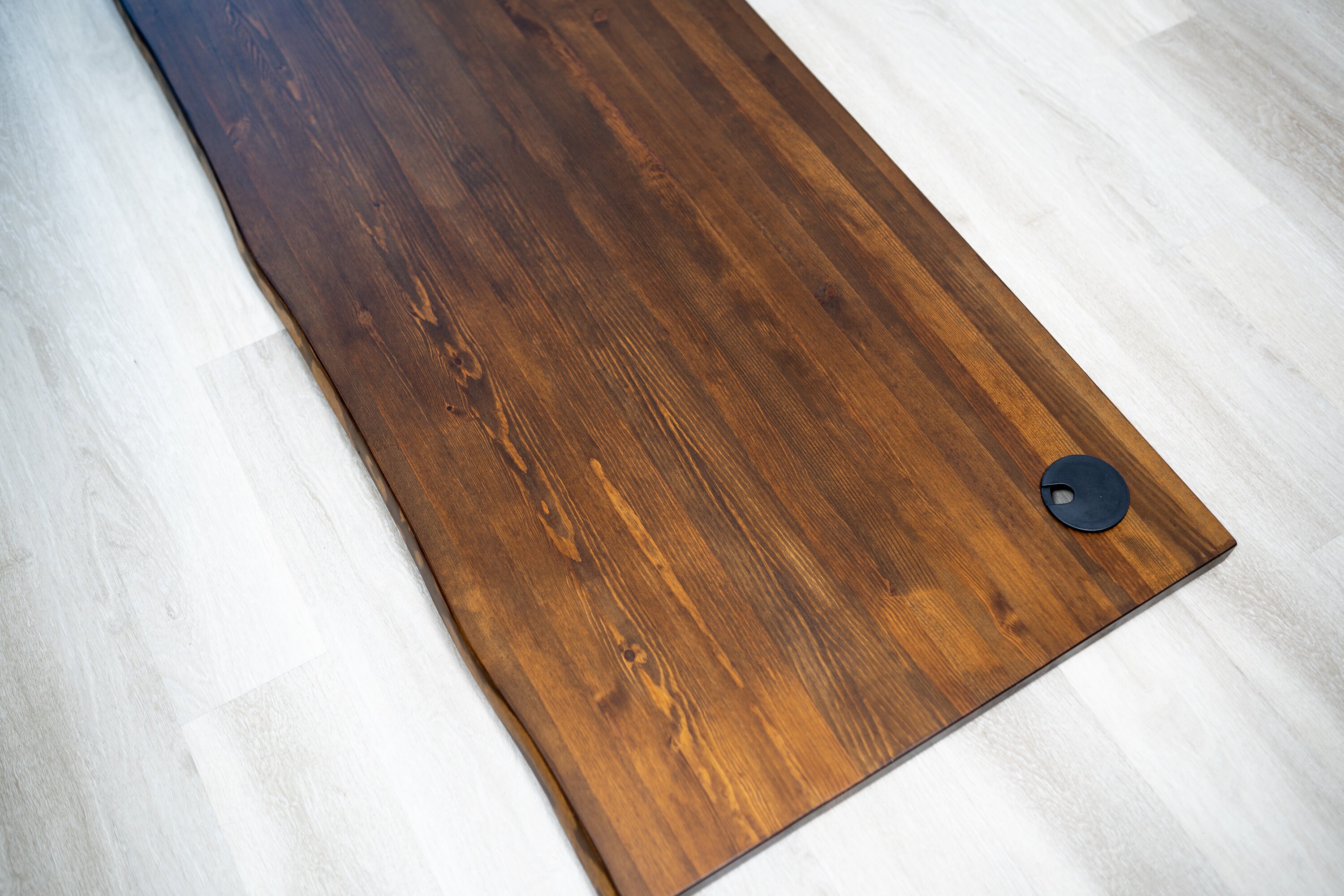 Wood Desk Top Desk Top Solid Wood Desk Top Live Edge - Etsy