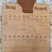 Custom Brag Board, Fishing Brag Board, Fishing Tracker - Etsy