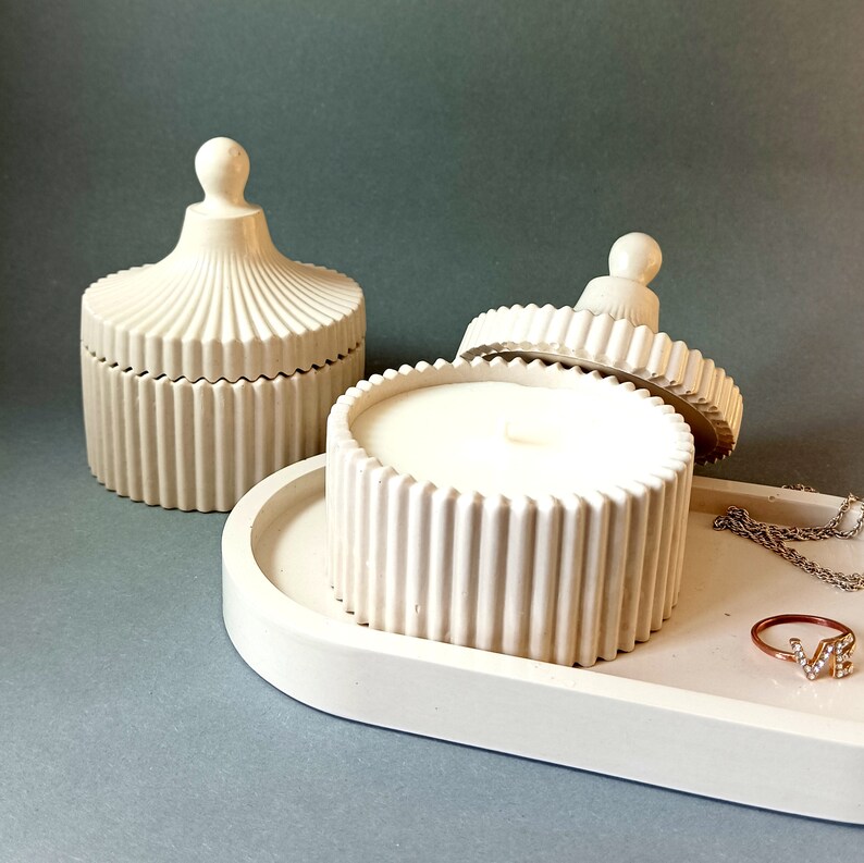 Soy Candles Set Natural Vegan Candles Container Candles Handmade Gift ...