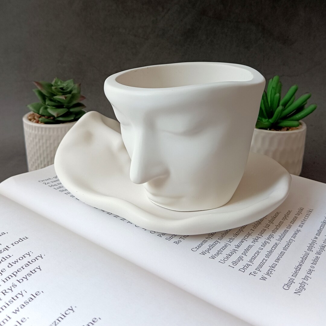 Modern Face-shaped Planter Pot Set for Stylish Home Decor - Etsy