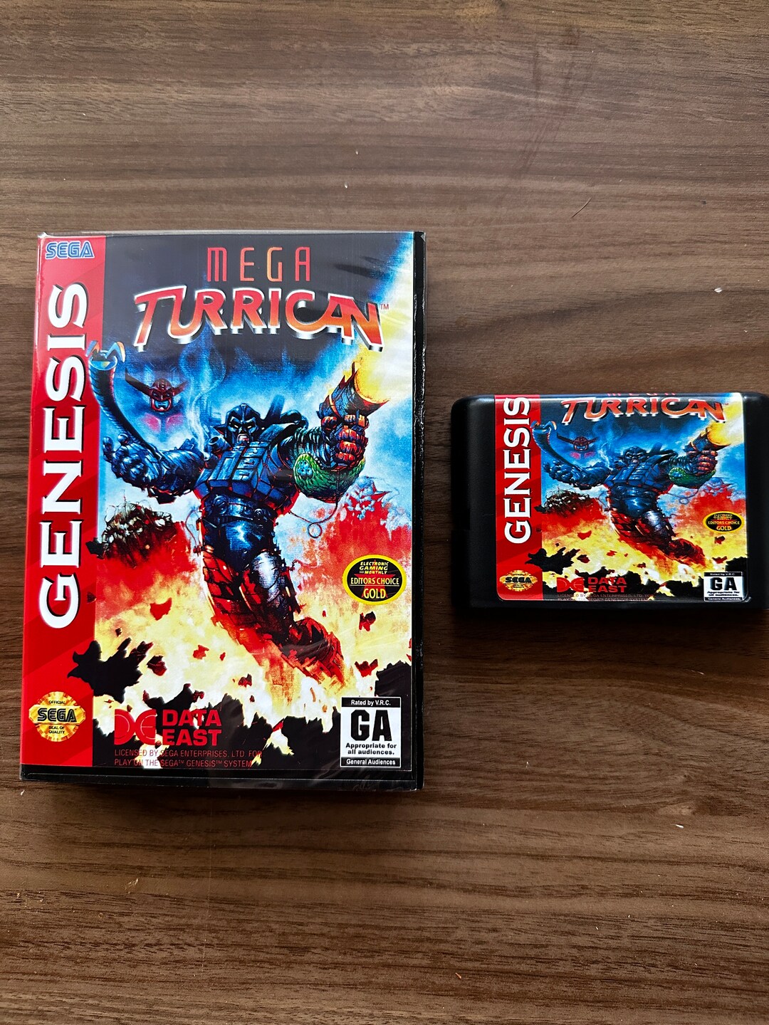 Mega Turrican - SEGA Genesis English - Handmade Box, Art & Label - Etsy