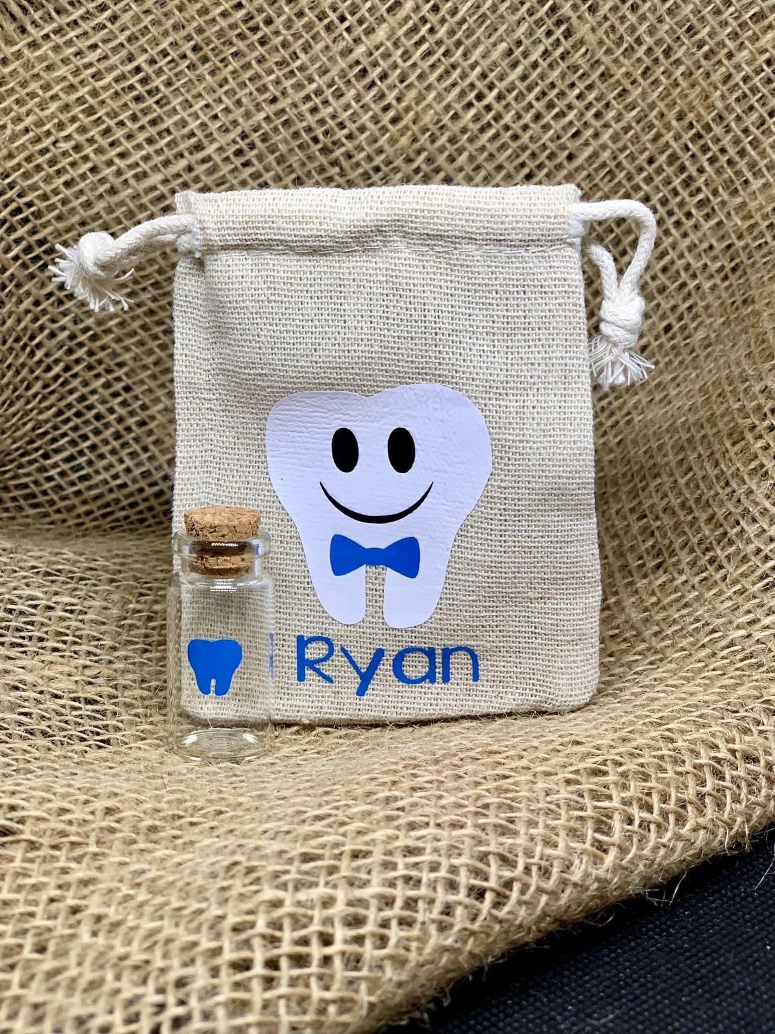 Tooth Fairy Pouch Tooth Set Tooth Pouch Tooth Jar and Pouch - Etsy