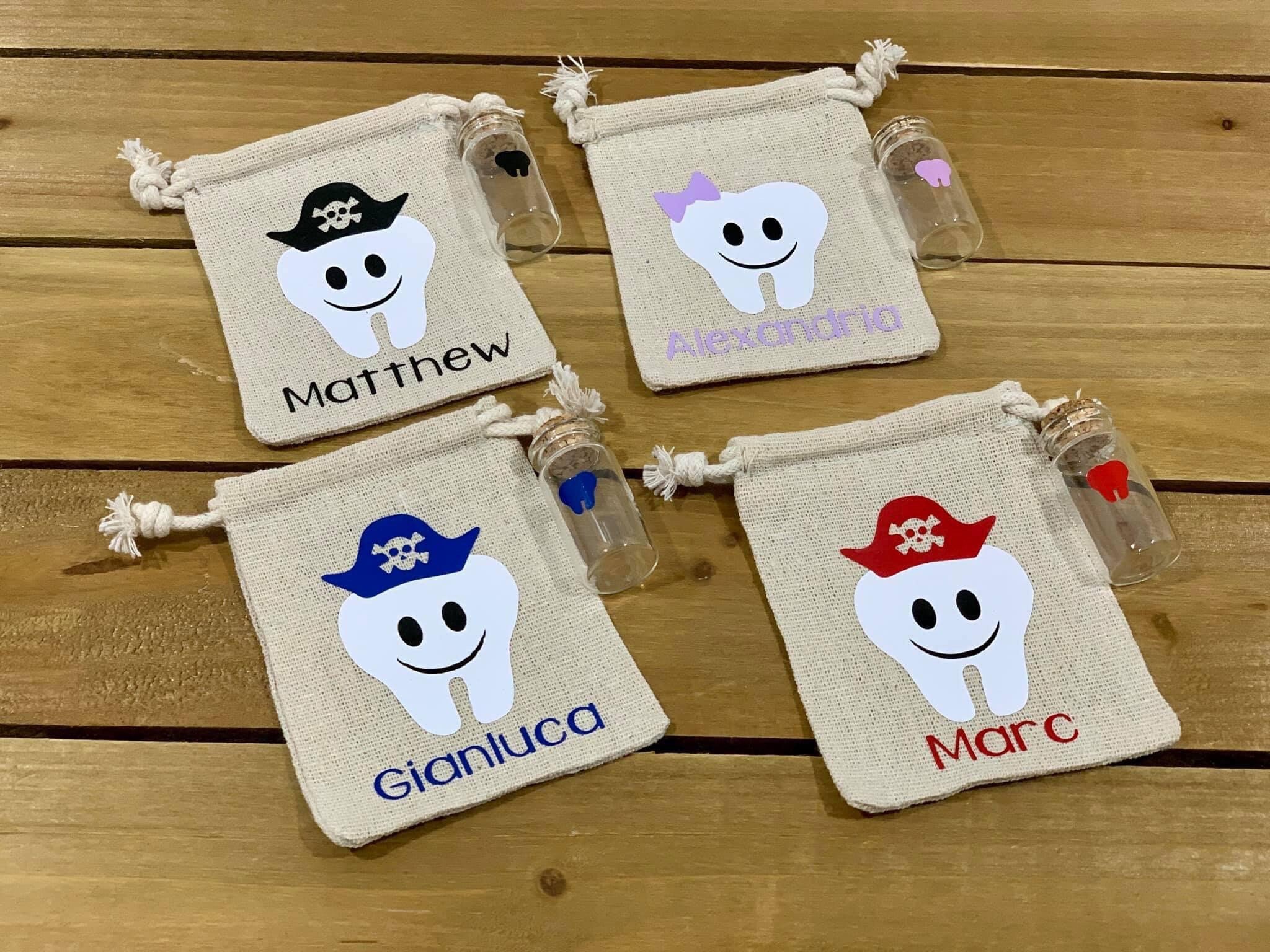 Tooth Fairy Pouch Tooth Set Tooth Pouch Tooth Jar and Pouch - Etsy