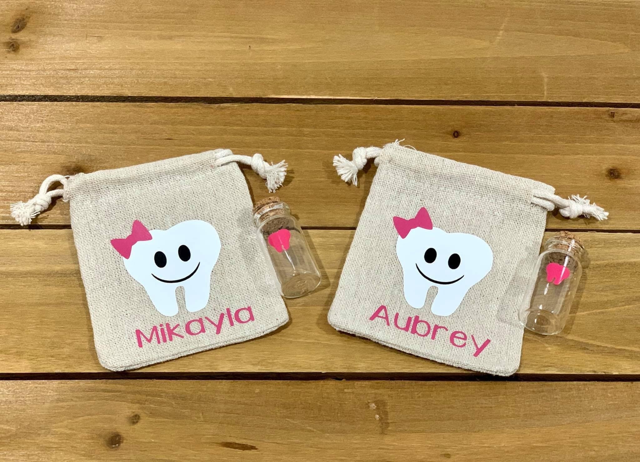 Tooth Fairy Pouch Tooth Set Tooth Pouch Tooth Jar and Pouch - Etsy