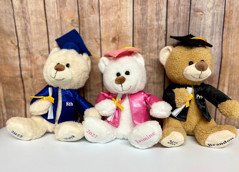 Graduation Giftgraduation Bear Personalized Graduation Prek | Etsy