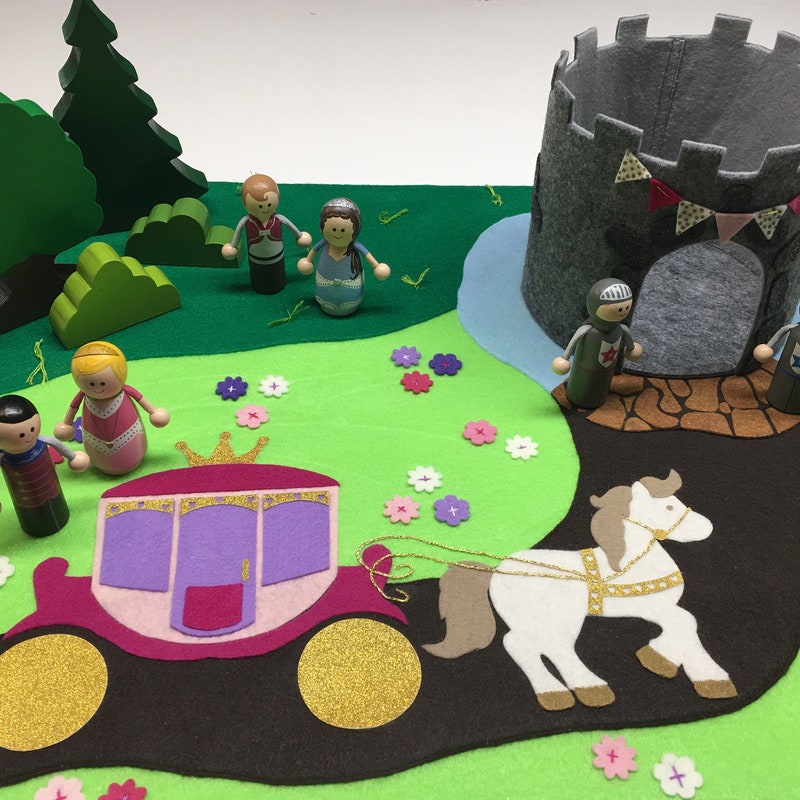 Felt Play Mat - Etsy