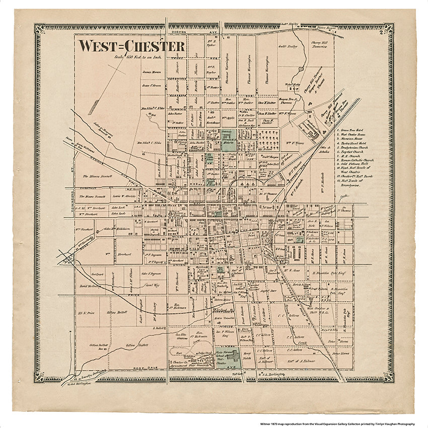 West Chester Pa Map