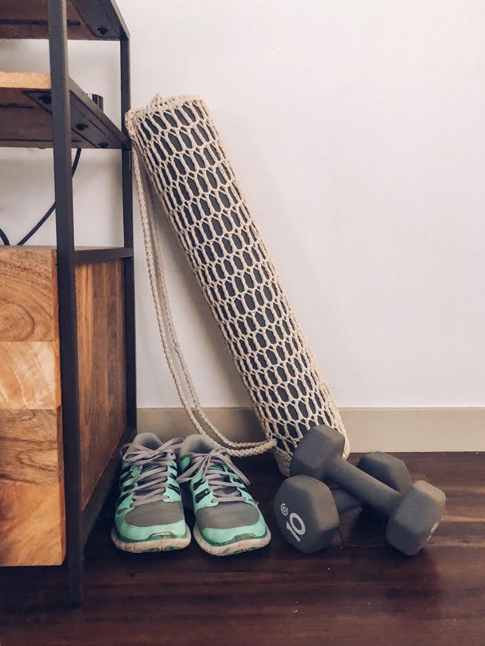 Crochet Pattern // find Your Balance Mat Bag // | Etsy