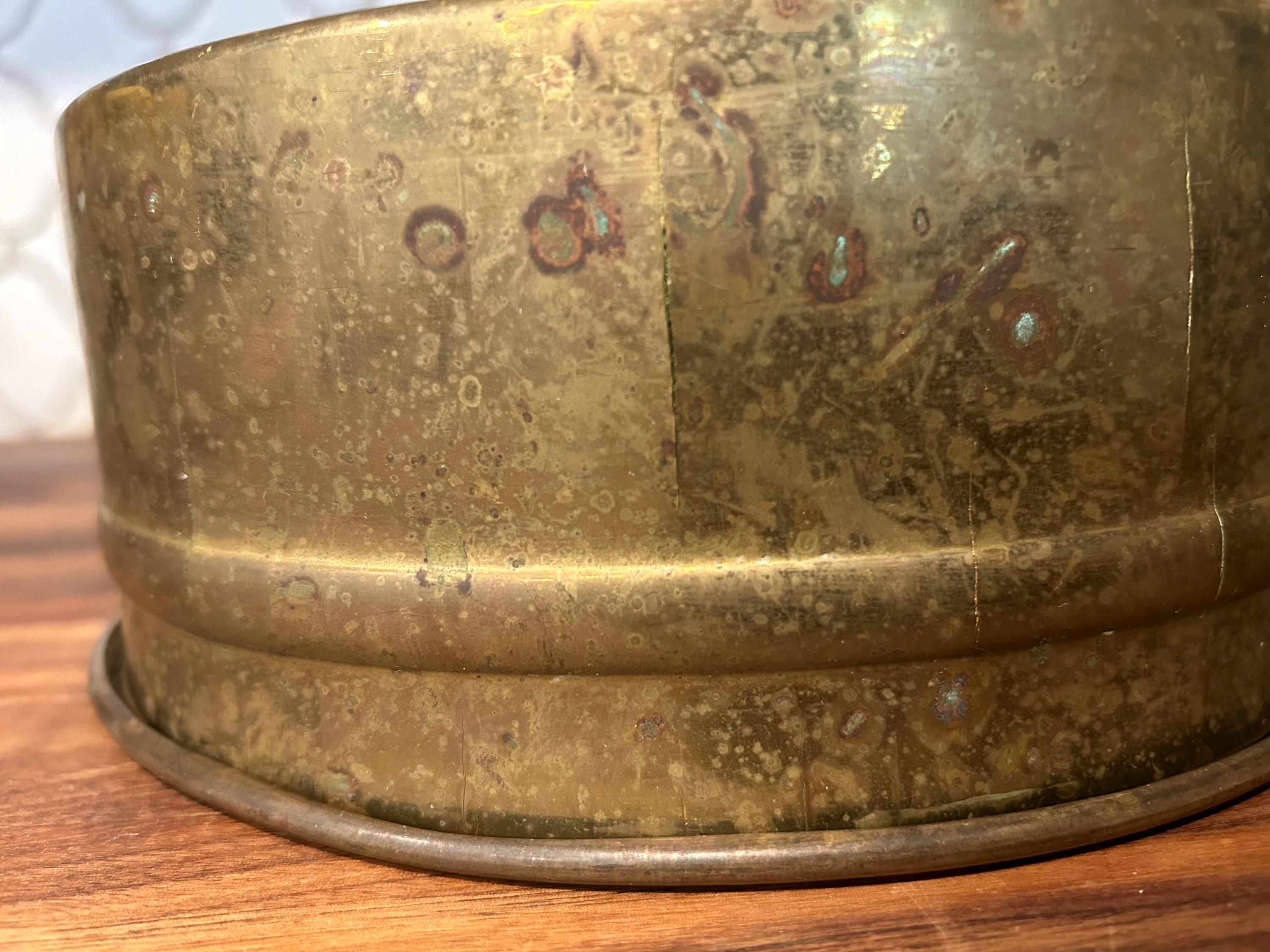 Vintage Brass Spitoon - Etsy