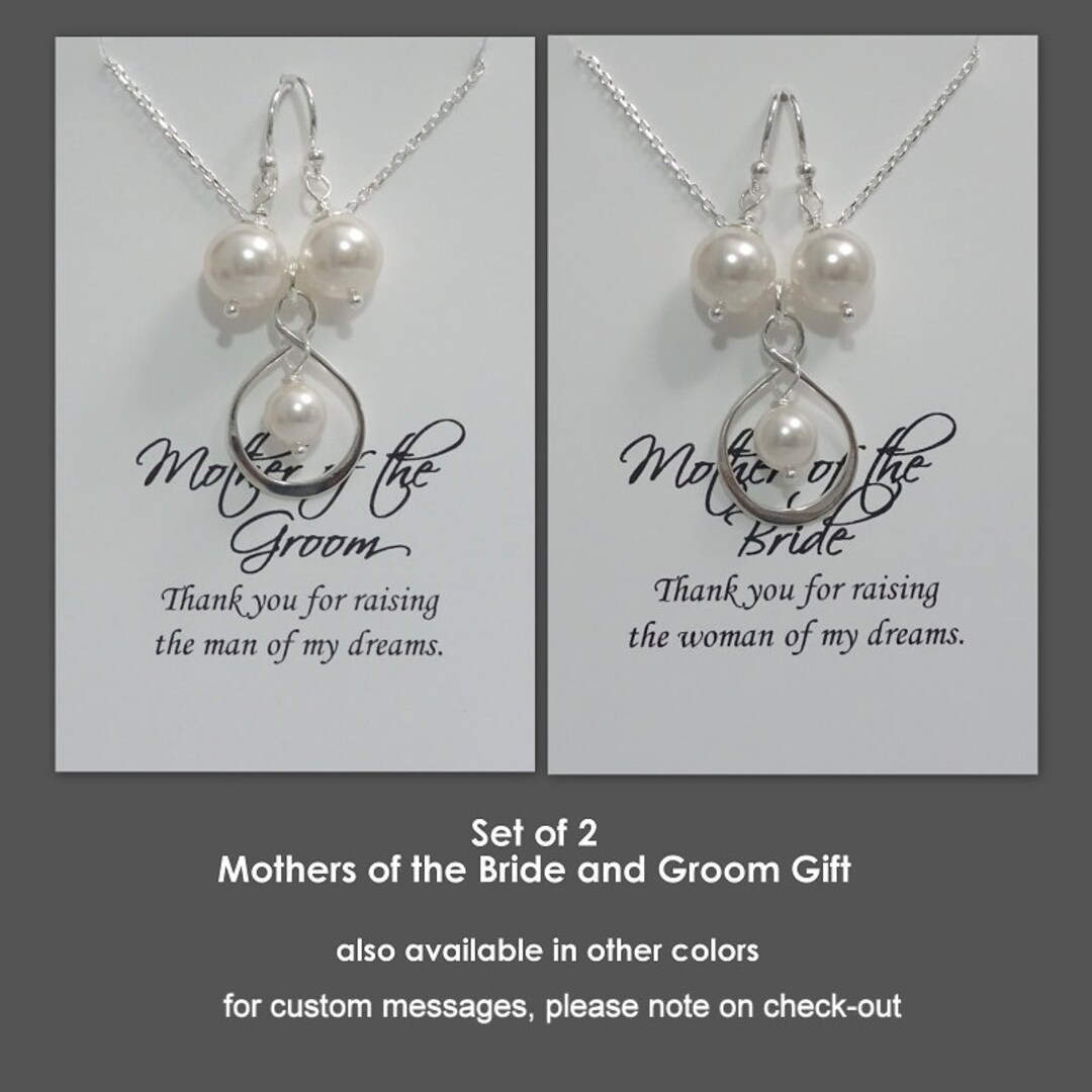 Mother of the Bride and Mother of the Groom Jewelry Set, Mother of the ...
