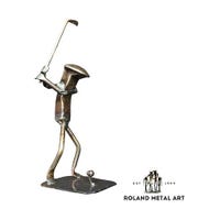 Golf Gift, Metal Driver/iron Bird, Garden Sculpture, Yard Art, Gift for ...