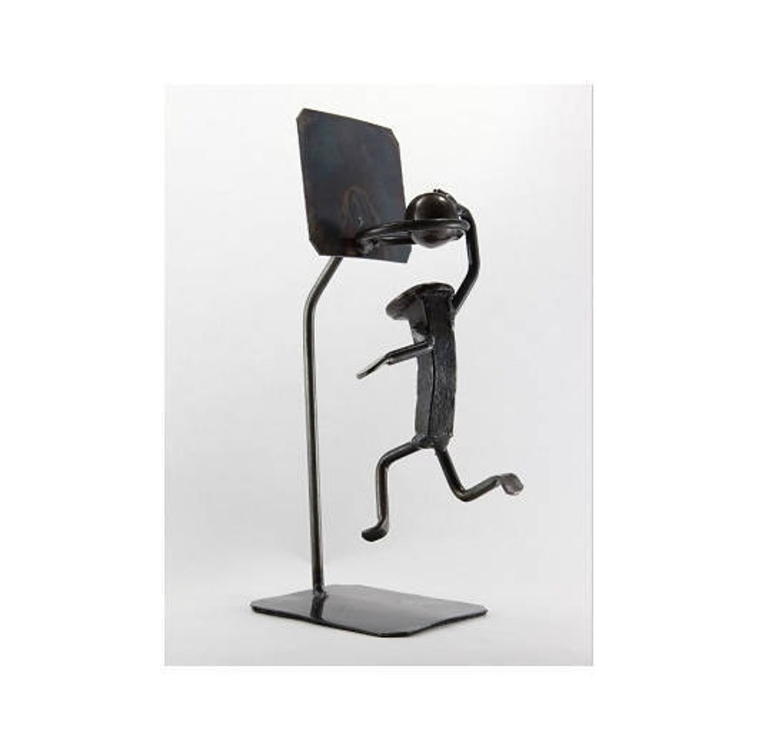 Basketball Player | Basketball | Metal Art | Basketball Figurine ...