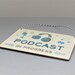 Podcast Wooden Sign Podcast in Progress FREE UK POSTAGE - Etsy