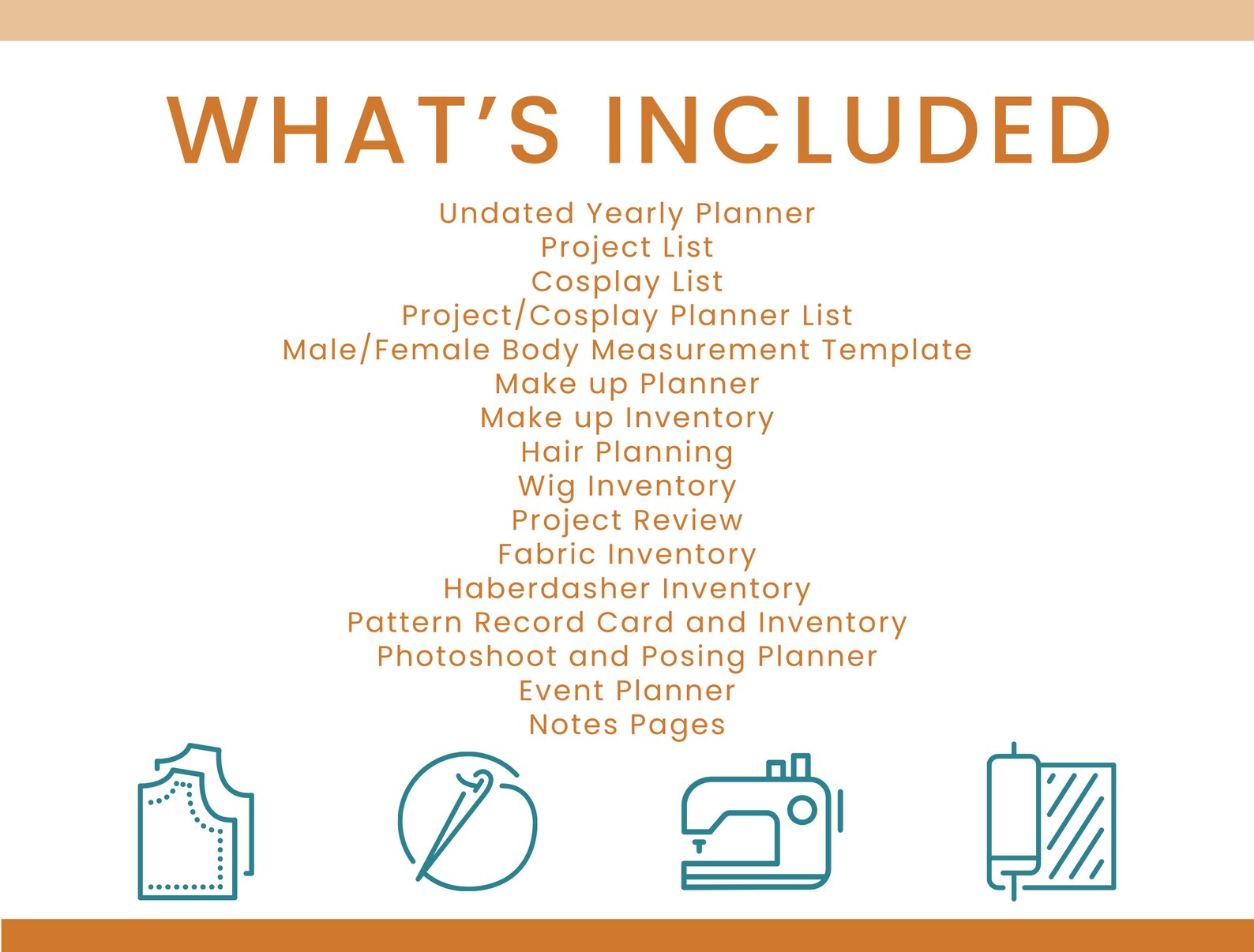 Cosplay Planner | Cosplay Organiser | Costume | Digital Cosplay Planner ...