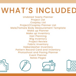 Cosplay Planner | Cosplay Organiser | Costume | Digital Cosplay Planner ...