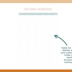 Pattern Organiser Bundle | Sewing Pattern Organiser | Pattern Record ...