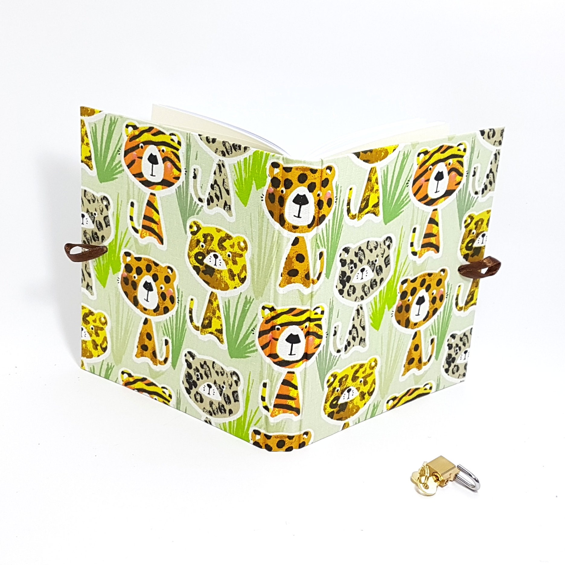Diary With Lock Lockable Diary Tiger - Etsy