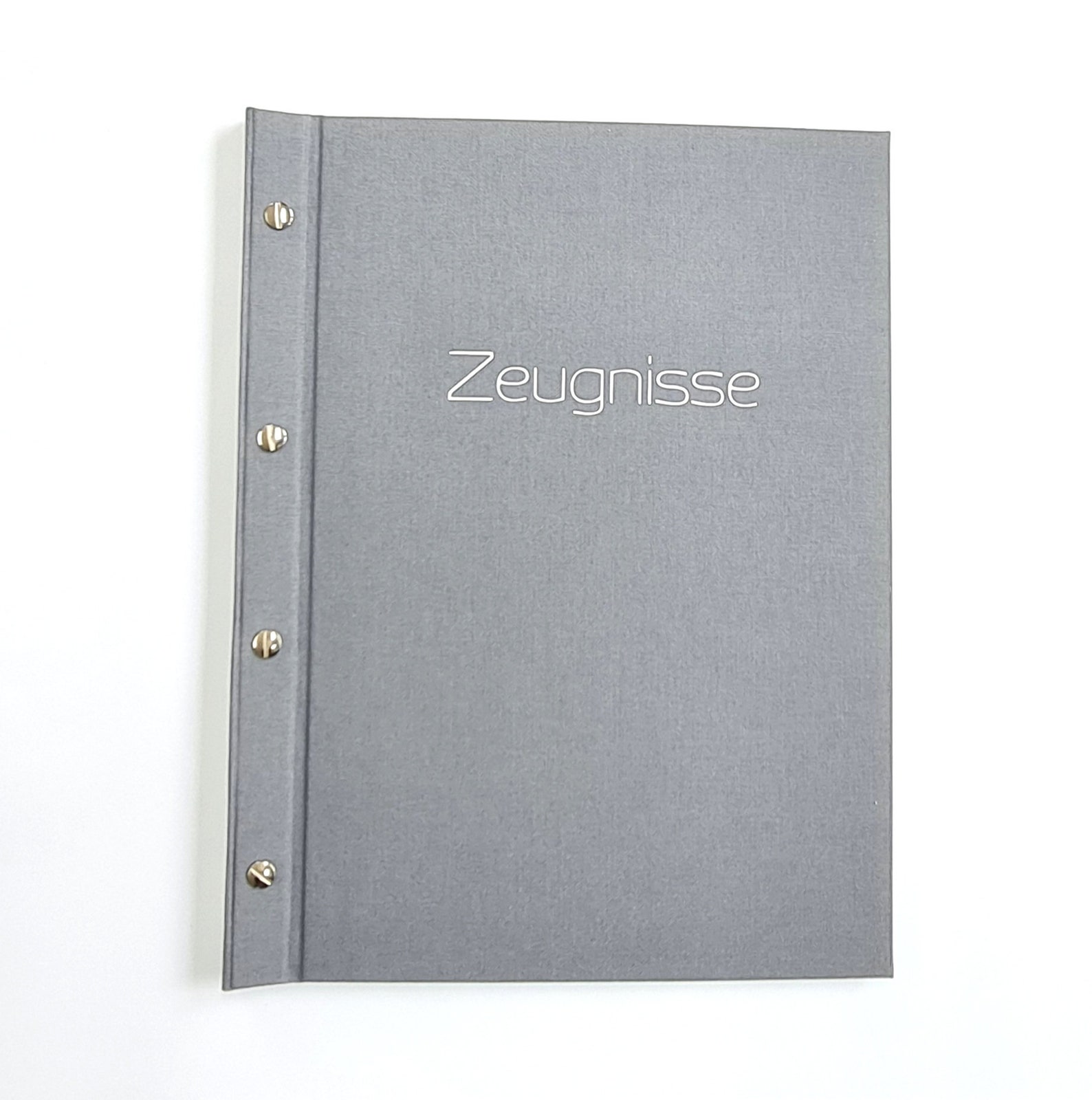 Certificate Folder for Certificates, Plain Grey, Single-coloured - Etsy
