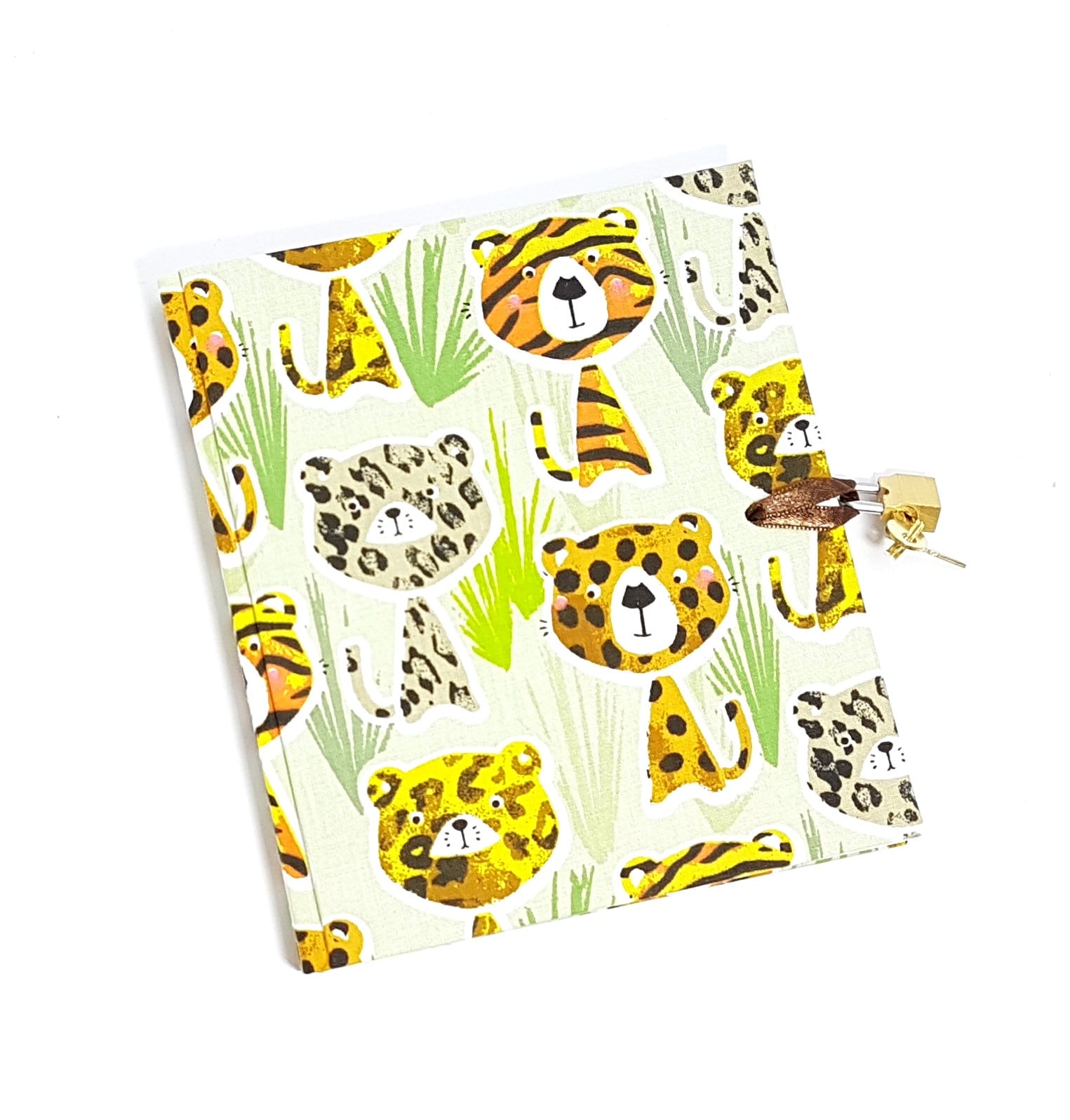 Diary With Lock Lockable Diary Tiger - Etsy