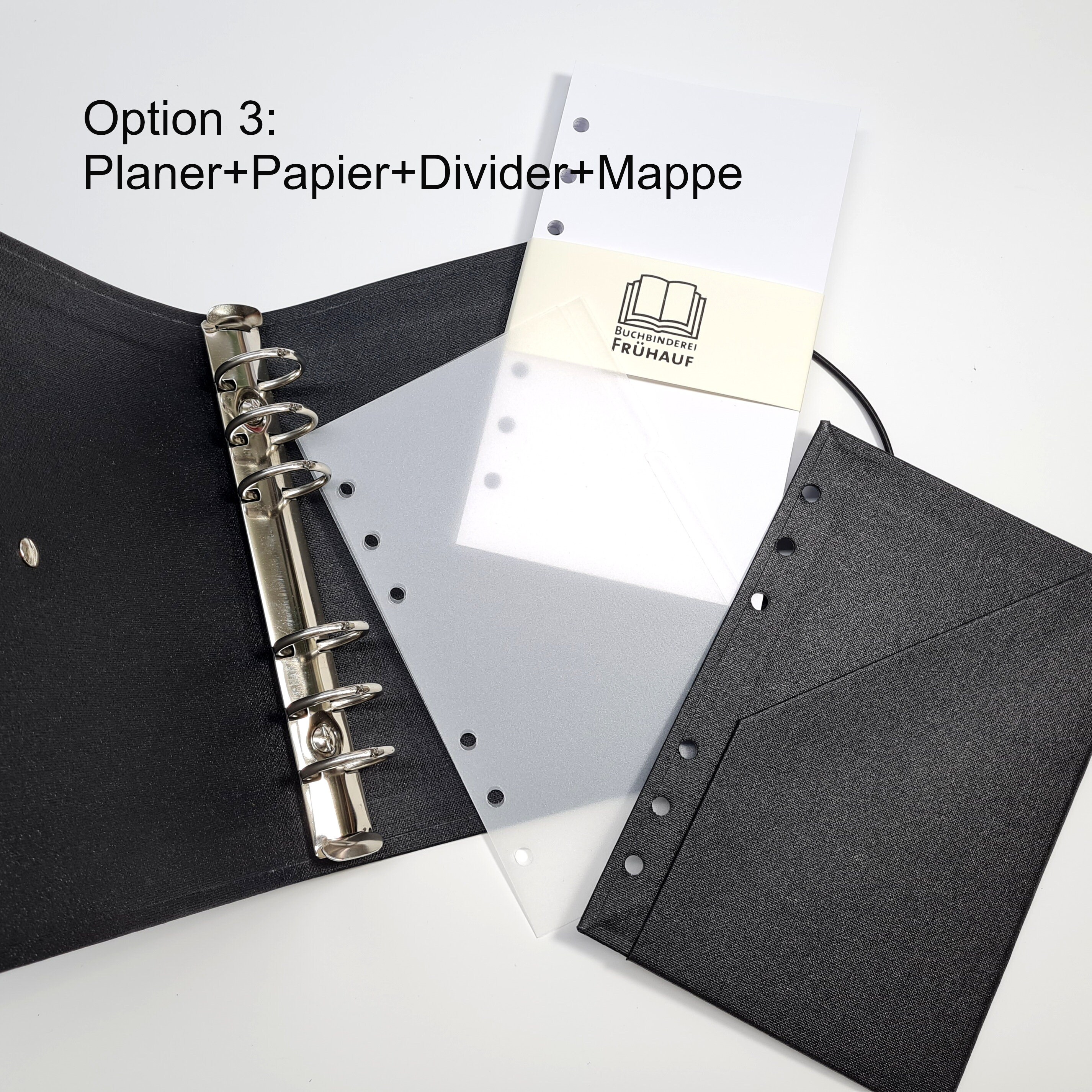 Personal Ring Binder Budget Binder Organizer 6 Rings Broken Glass - Etsy