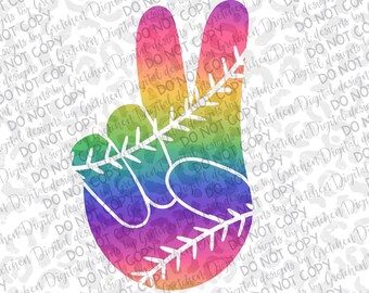 Hand Peace Sign | Etsy