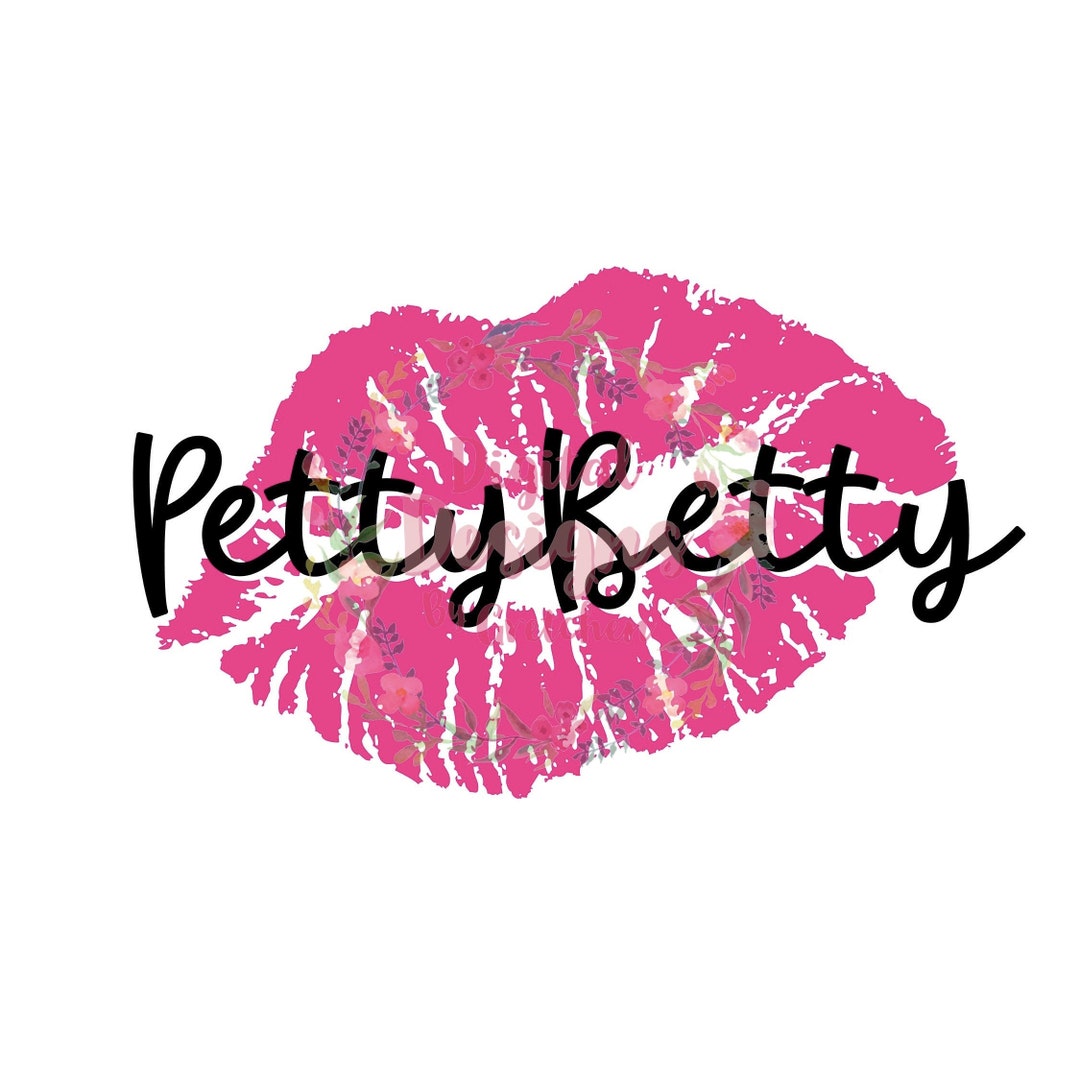 Petty Betty Lips PNG Digital Download - Etsy