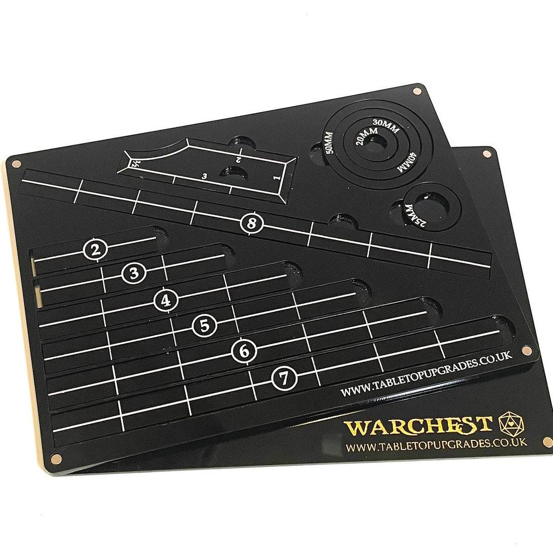 Warchest Mini - Measuring Sticks, Tools & Widgets in Case - Skirmish ...