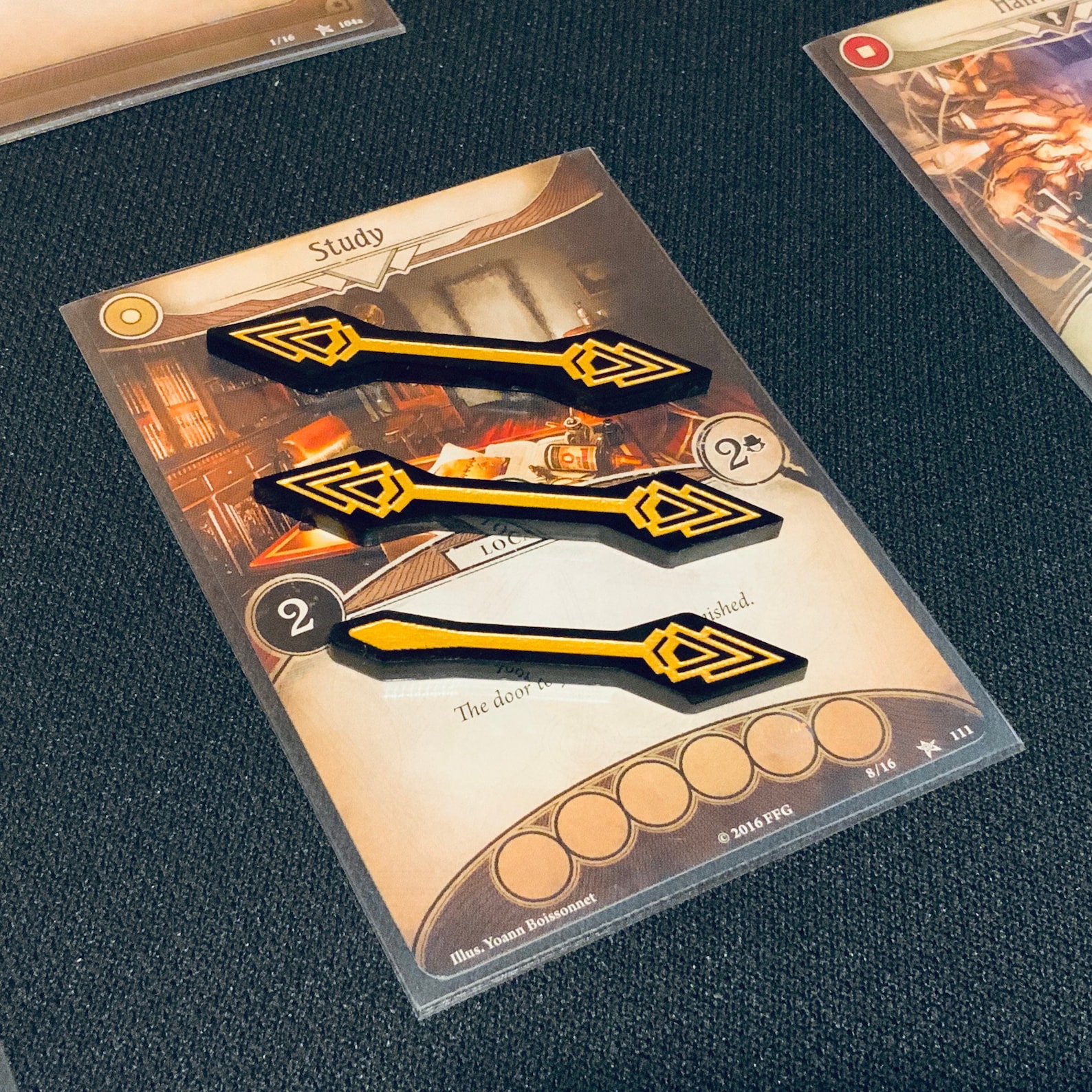 Fan Made Arkham Horror LCG Premium Path Marker qty 15 - Etsy UK