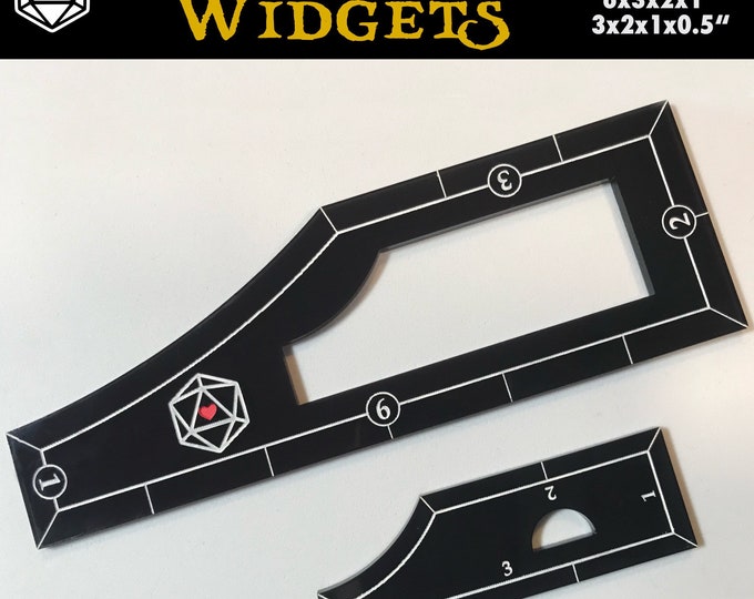 Combat Gauge Measurement Tool Warhammer - Flexible Durable Polymer - Etsy