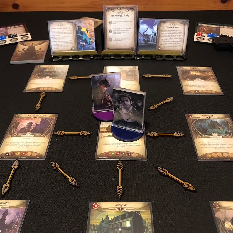 Fan Made Arkham Horror LCG Premium Path Marker qty 15 - Etsy
