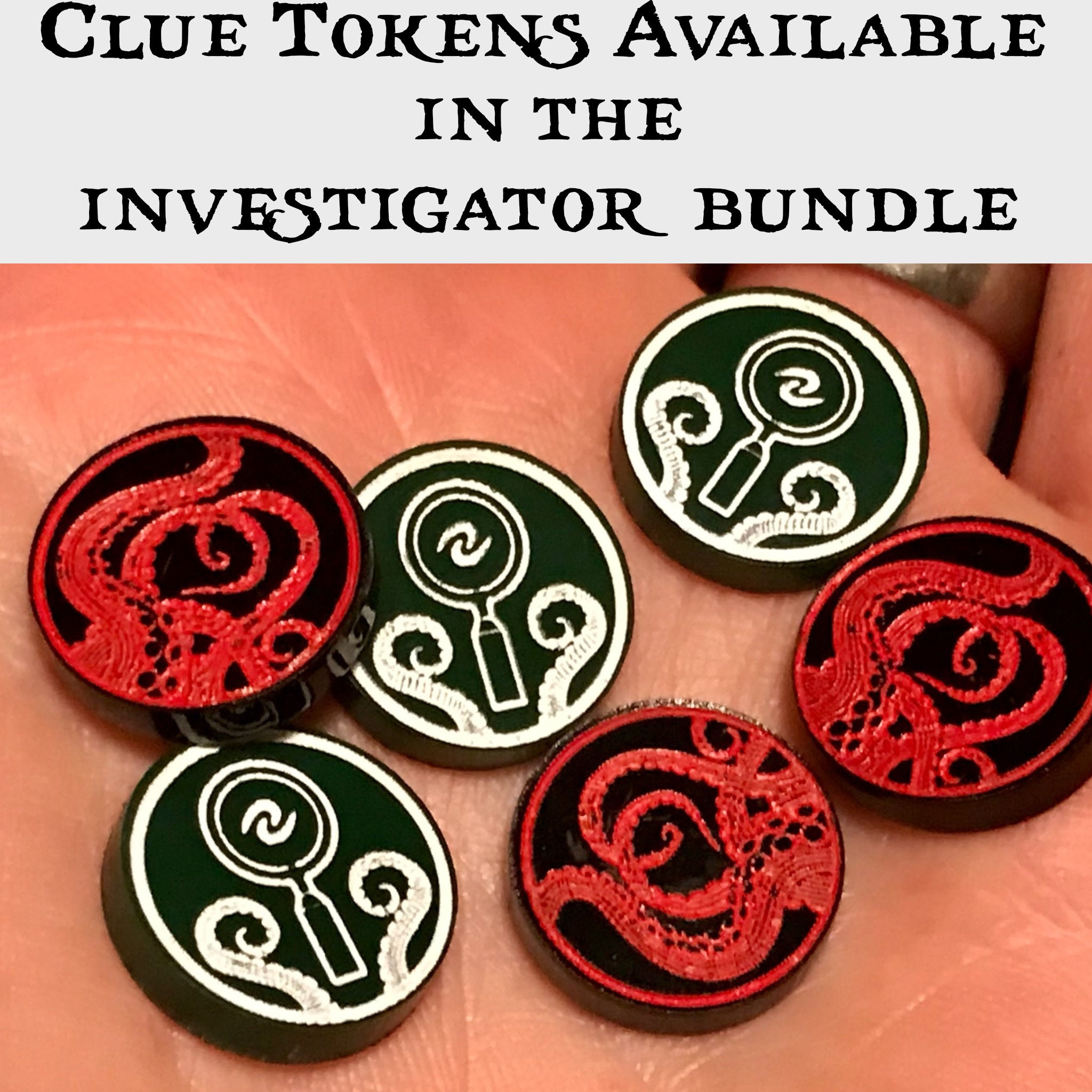 15 X Doom Tokens for Arkham Horror LCG 100% Unofficial Fan | Etsy