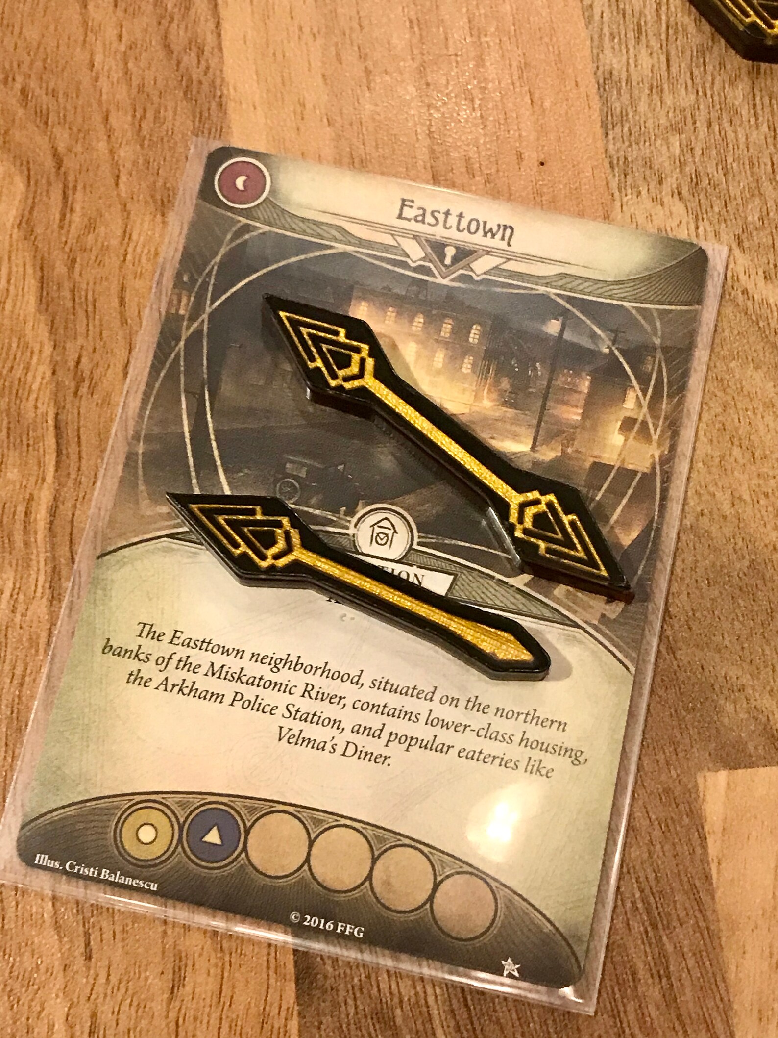 Fan Made Arkham Horror LCG Premium Path Marker qty 15 - Etsy