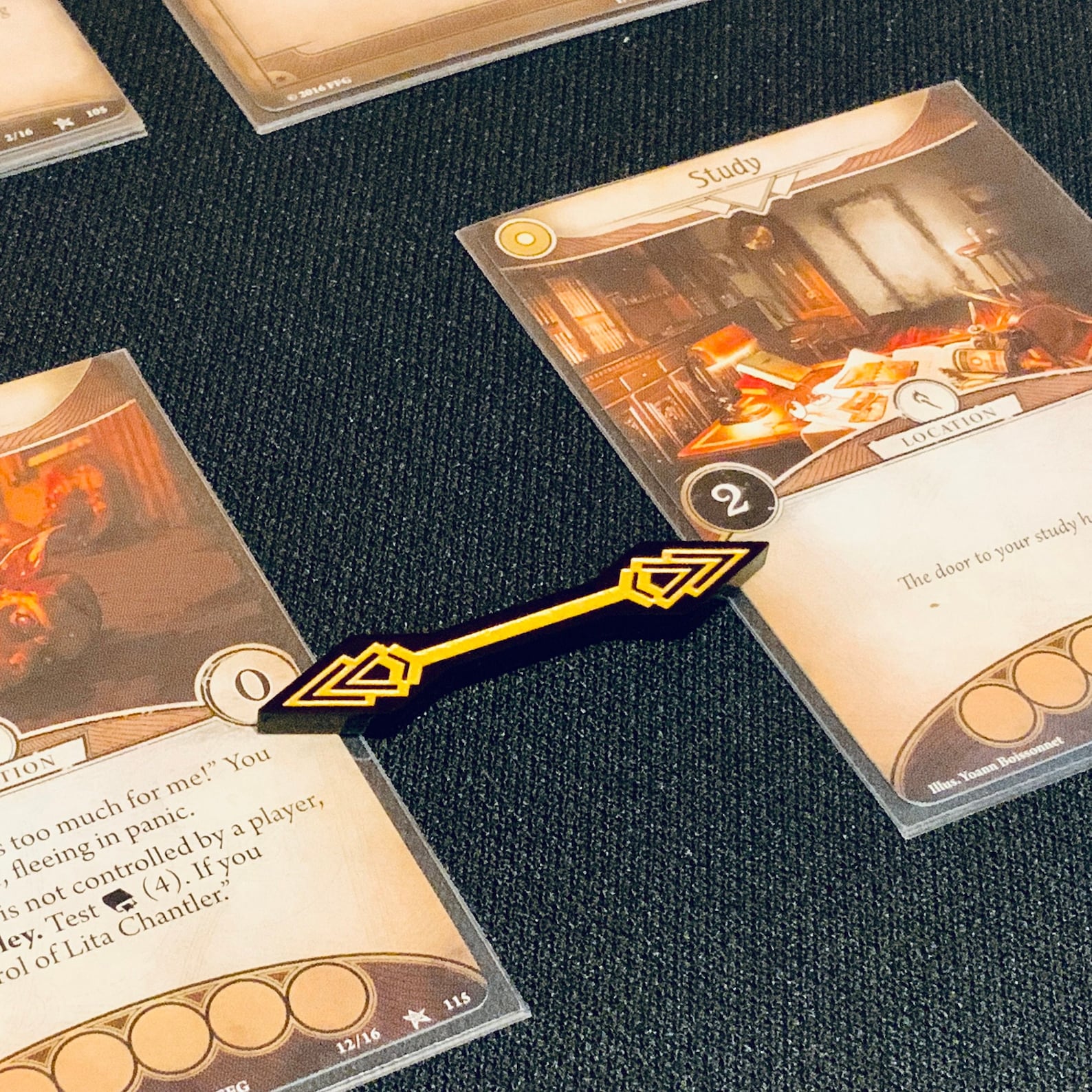 Fan Made Arkham Horror LCG Premium Path Marker qty 15 - Etsy UK