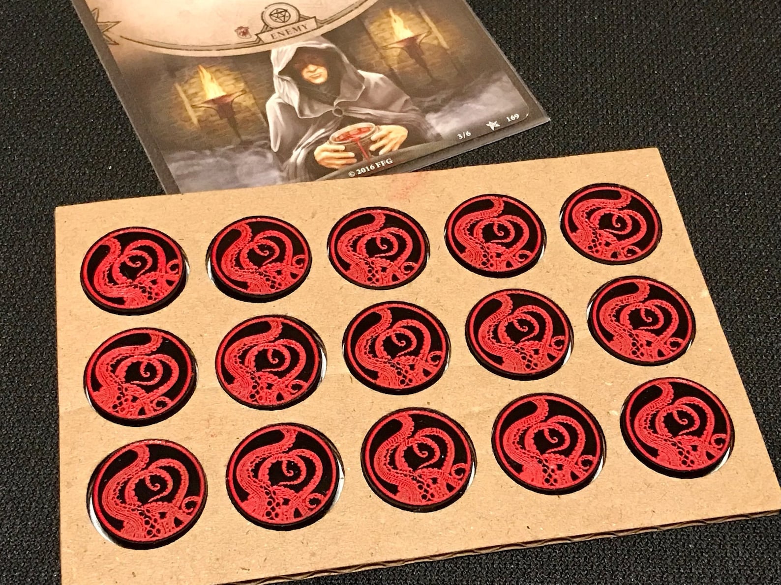 15 X Doom Tokens for Arkham Horror LCG - 100% Unofficial, Fan Made ...