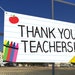 Thank You Teachers and Staff Banner, School Sign, Teacher and Staff ...