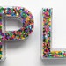 Fillable Acrylic Letters, Wall Hanging, Bedroom Decor, Playroom Decor ...