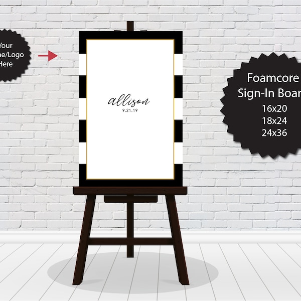 Sign in Board - Etsy