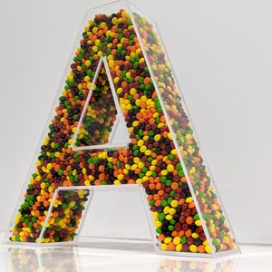 YAY Fillable Letters, Acrylic Candy Dispenser, Bar or Bat Mitzvah ...