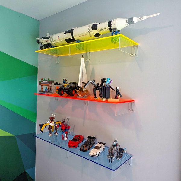 Colored Shelves - Etsy