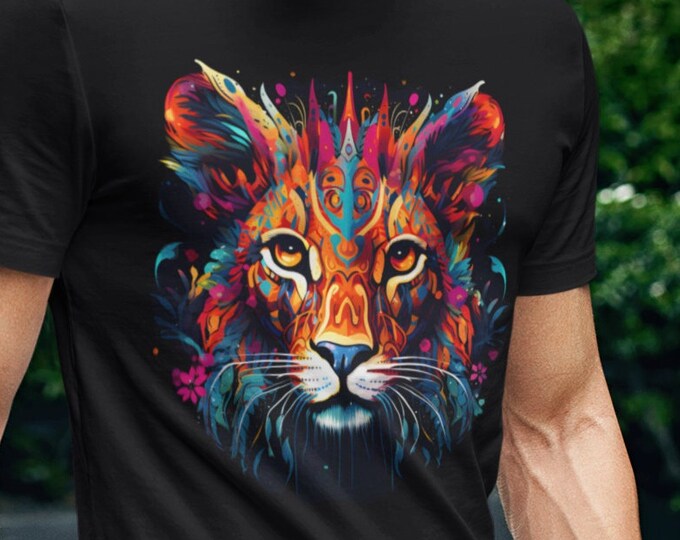 Big Cat Tshirt, Wild Cat Shirt, Wild Animal Lover T-shirt, Tshirt for ...