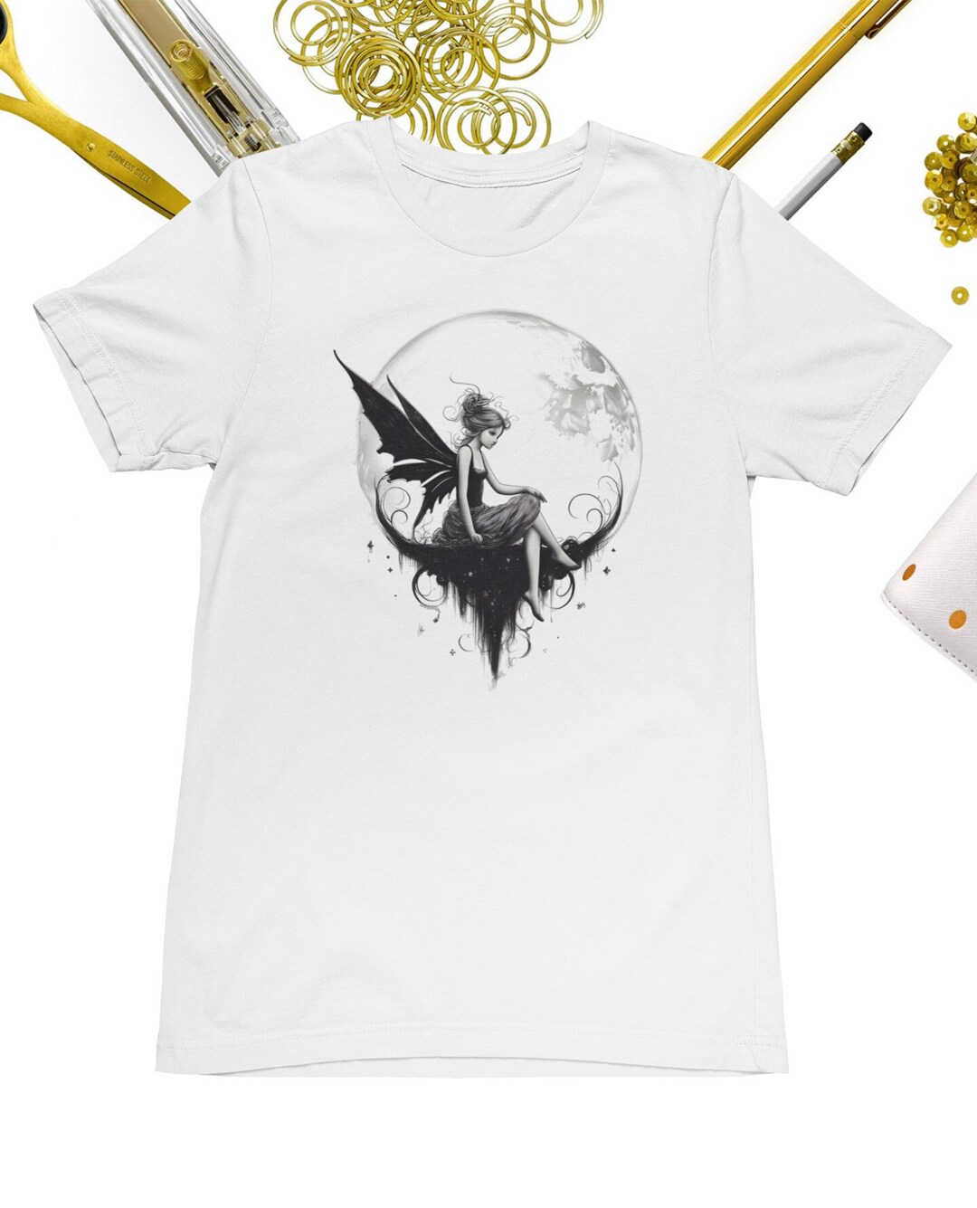 Fairy Shirt Magical T Shirt Midjourney Created Summer Tees Simple ...